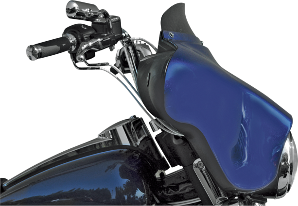 Wind Vest 4" Dark Smoke Motorcycle Windshield 96-13 Harley Touring ...