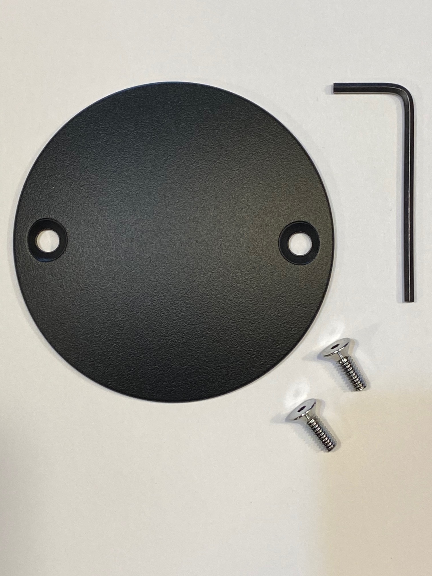 VTwin Black Smooth Domed Ignition Cover 1970-2021 Harley Touring ...