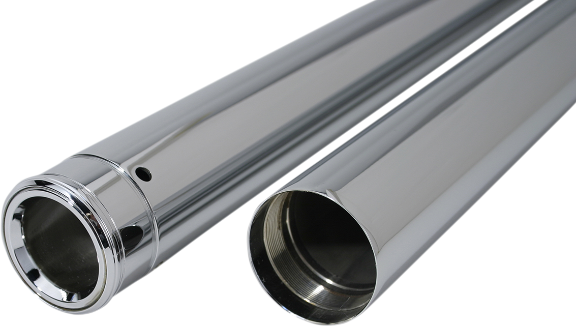 Custom Cycle Chrome 39mm Front Fork Tubes 1987-2007 Harley Dyna ...