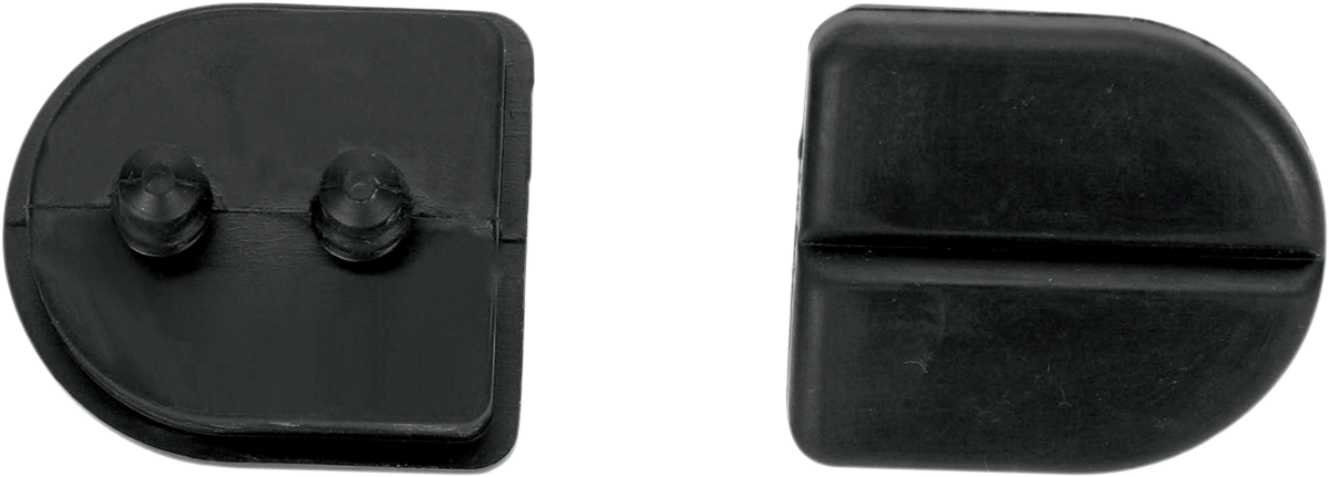 Kuryakyn 8080 Pair ISO Replacement Rubber Stirrup Heel Rest Pads for ...