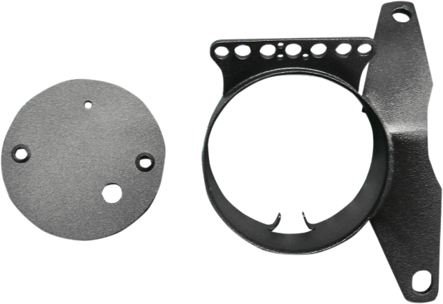 Drag Specialties Black Speedometer Relocation Kit 04-13 Harley ...