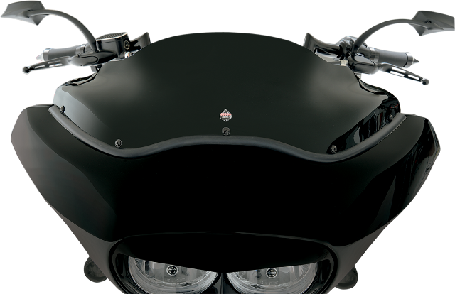 Klock Werks Black 8" Flare Windshield for 98-13 Harley Touring Road ...