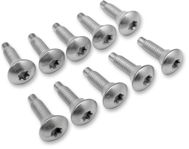 Drag Specialties 10 Pack Fuel Pump Top Plate Screws for 01-17 Harley ...