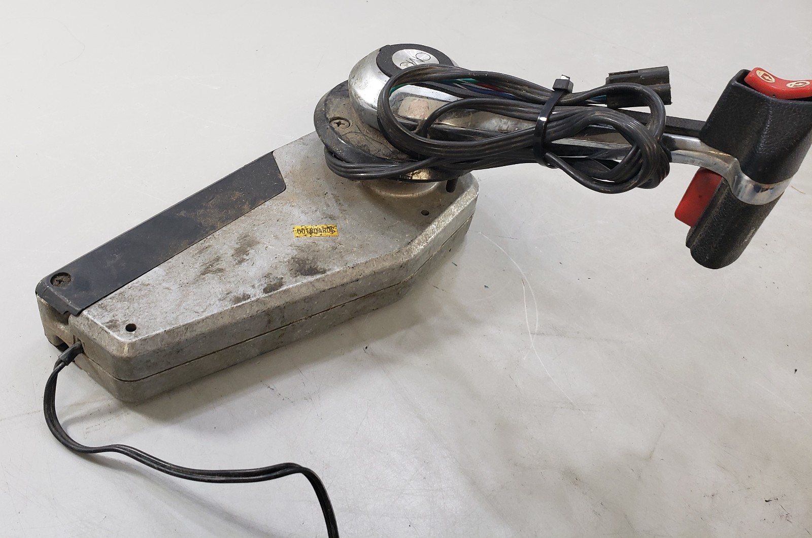 Johnson Evinrude OMC Concealed Side Mount Control Box W/ Trim Button ...