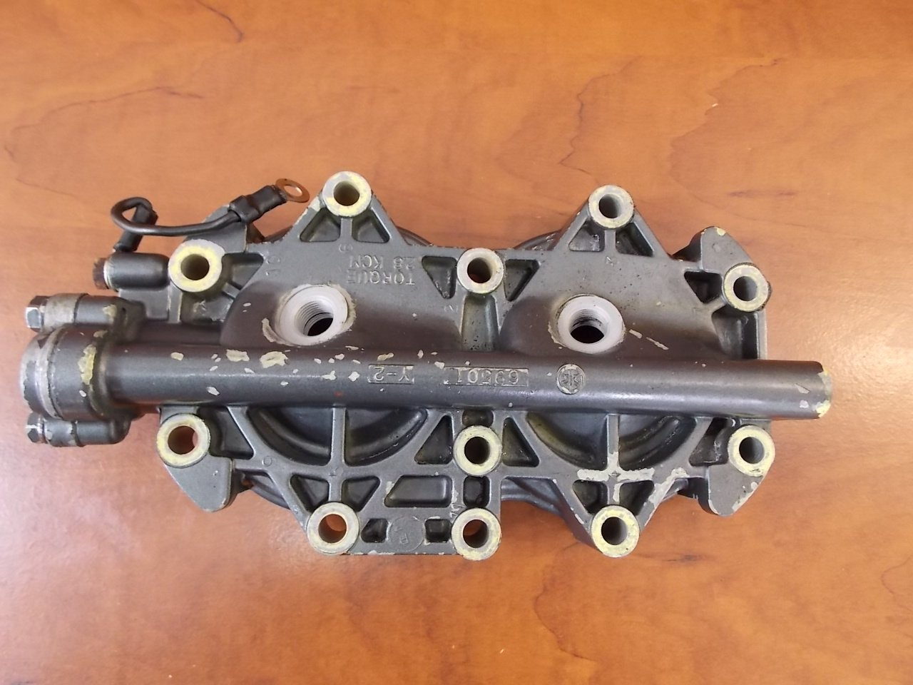 Yamaha & Waverunner Cylinder Head 1984-1993 25 30 HP WJ500 WR500 689 ...