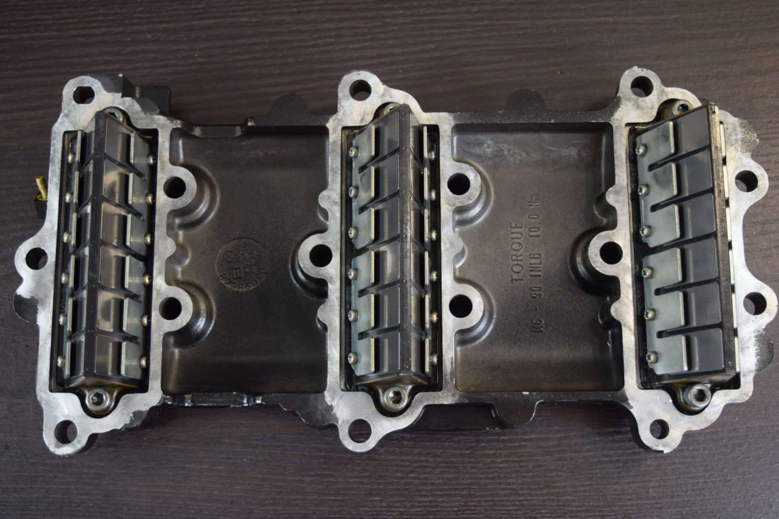 879839A00 828623T4 Mercury Optimax 2004-2012 Plate & Reeds 75 90 115 ...