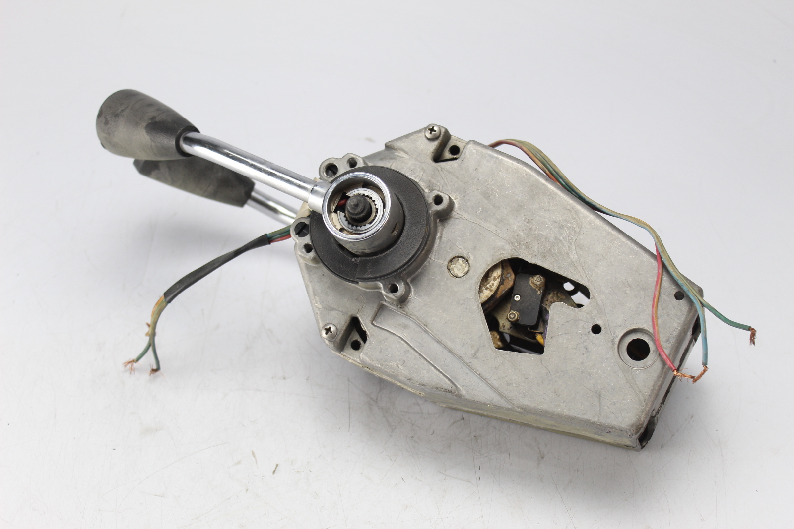 Mercury Dual Handle Binnacle Mount Control Box W/ Trim Switch ...