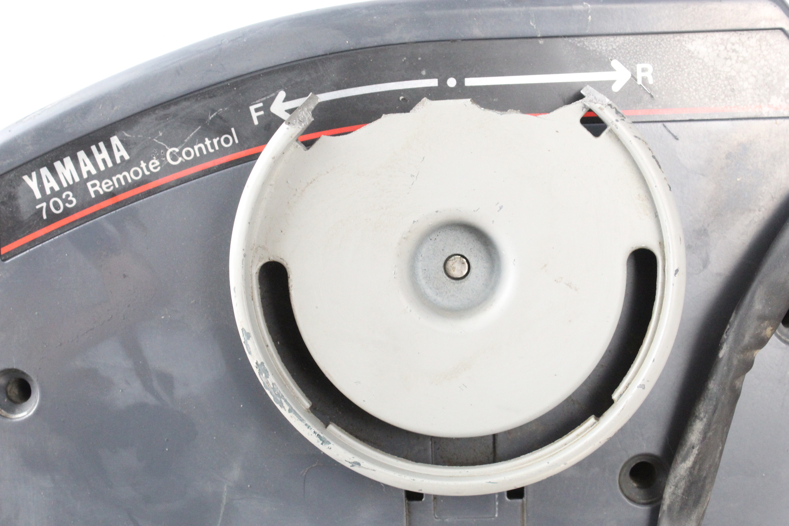 OEM Yamaha 703 Remote Control Box Pull Side Mount Box W/ Harness & 12 ...