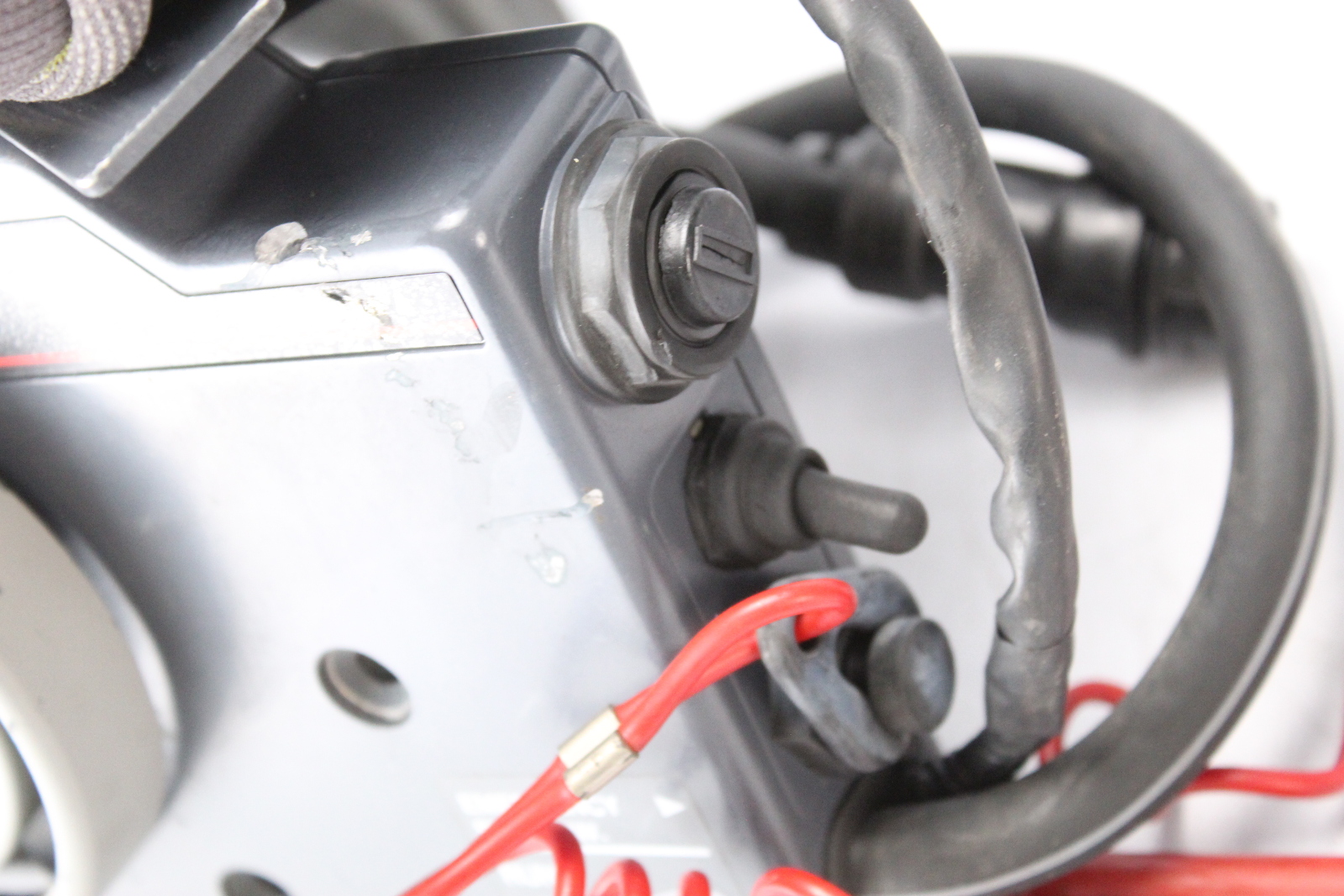 OEM Yamaha 703 Remote Control Box Pull Side Mount Box W/ Harness & 12 ...