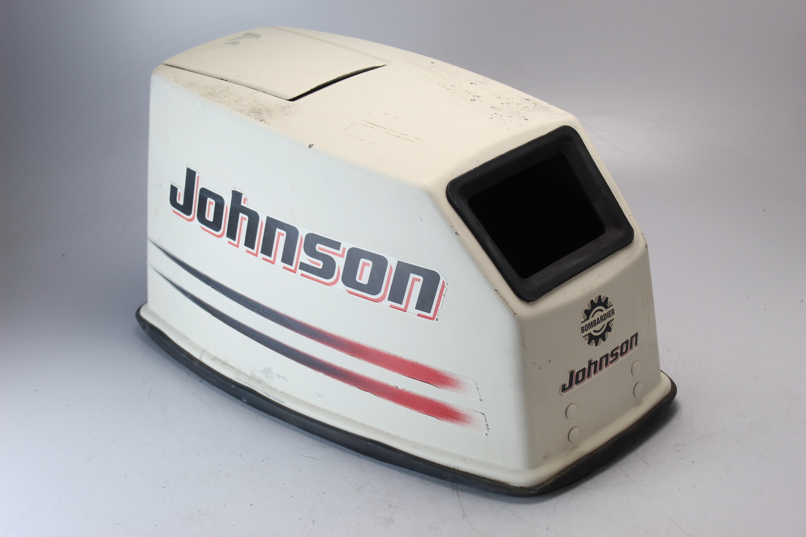 Johnson Evinrude Top Cowling Hood Engine Cover Rope Start 40 HP ...