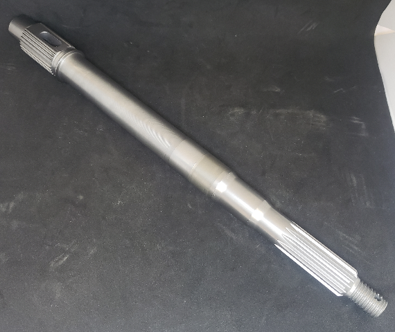 POLISHED! 389718 C# Johnson Evinrude Propeller Shaft 20 & 13 Splines 15 ...