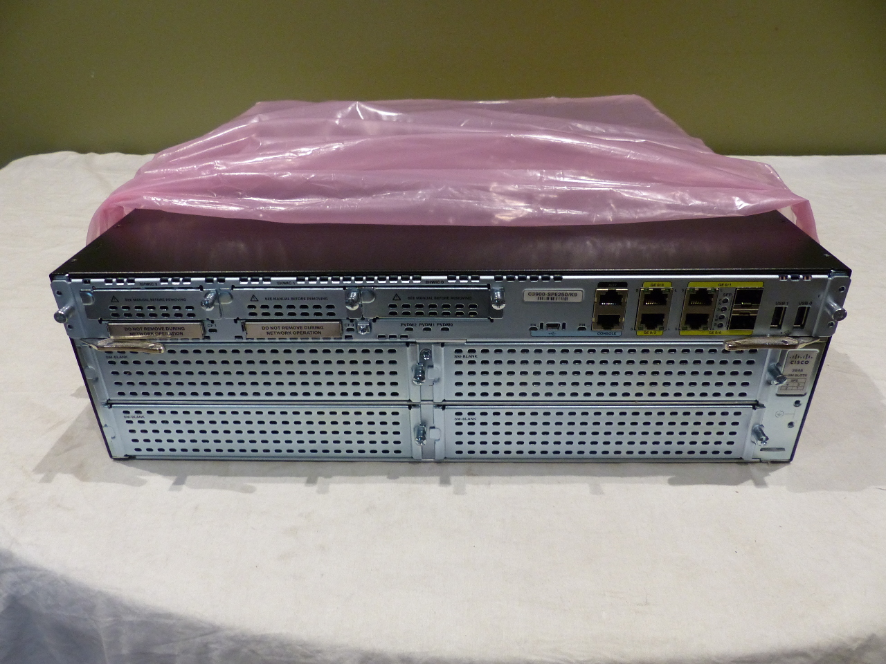 CISCO 3945 3945E/K9 ROUTER V02 SMARTNET ELIGIBLE 2610000003284 | eBay