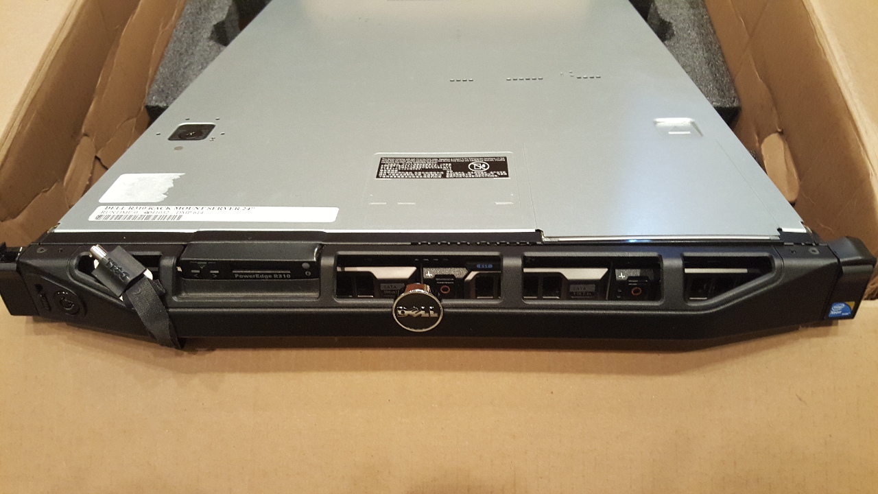 DELL POWEREDGE R310 SERVER XEON X3440 QC 2.53GHZ 8GB 2*1TB 2*500GB ...