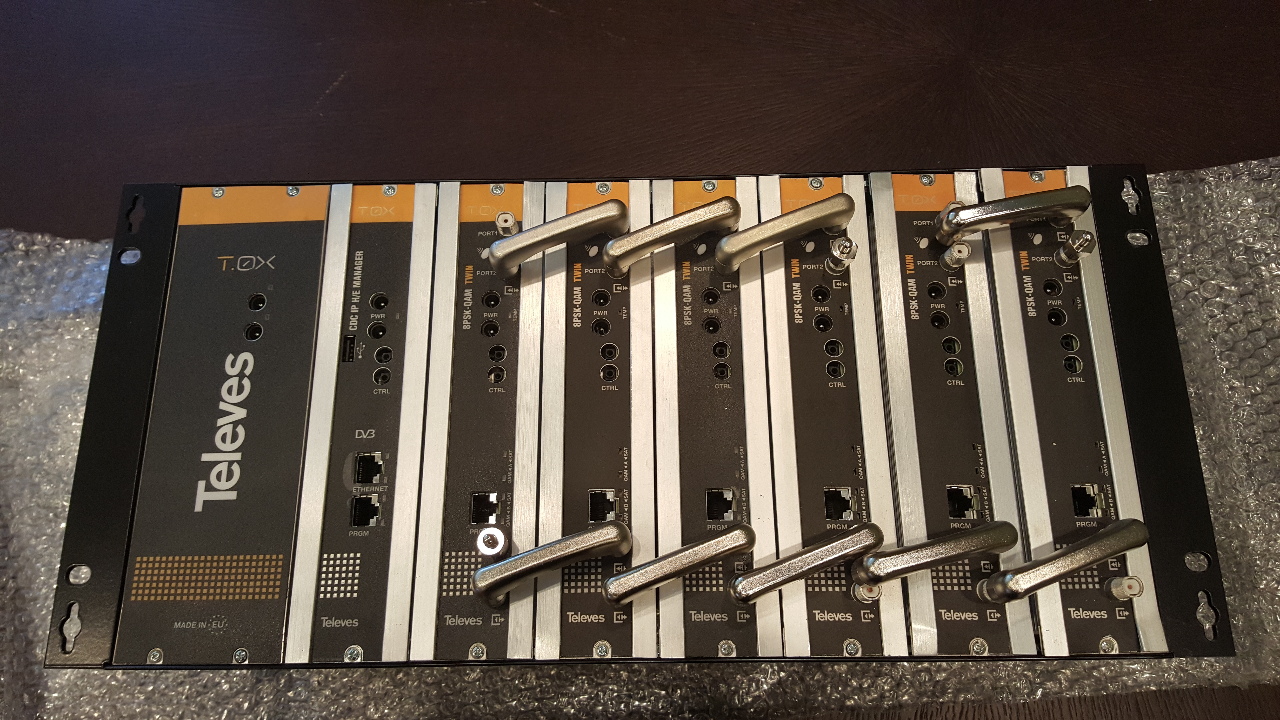TELEVES 6* 563701 8PSK-QAM TWIN 1* 563901 T.0X PSU 5559 1* CDC-IP H/E ...