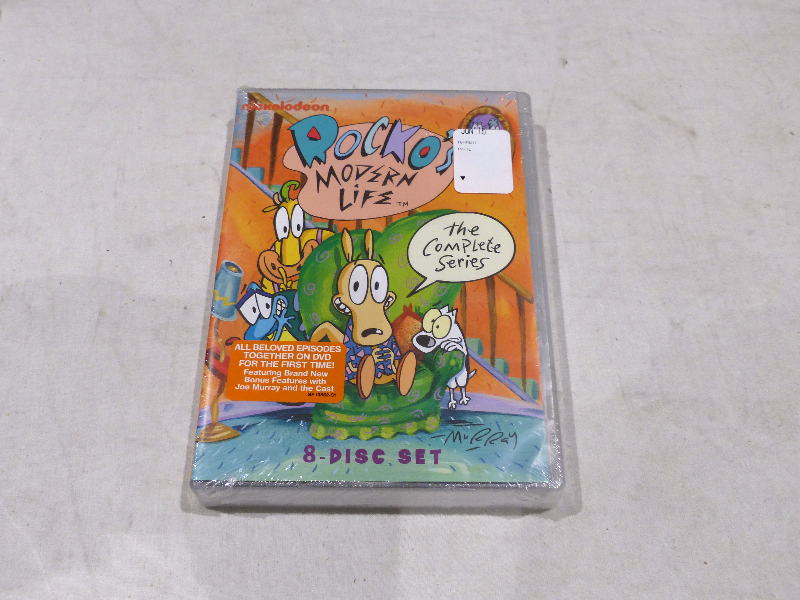 ROCKO'S MODERN LIFE: THE COMPLETE SERIES BY NICKELODEON 8-DISC DVD SET ...