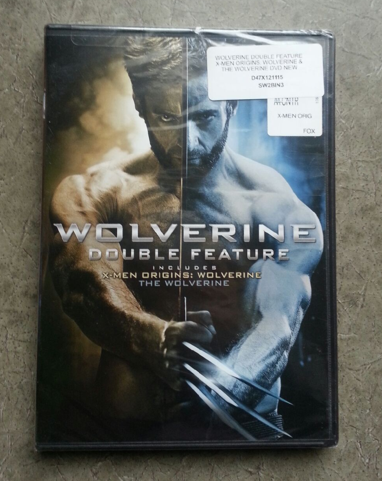 WOLVERINE DOUBLE FEATURE X-MEN ORIGINS: WOLVERINE & THE WOLVERINE DVD ...