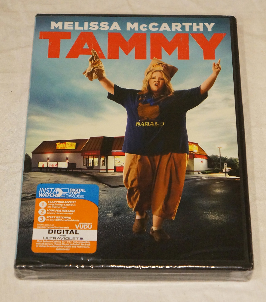TAMMY DVD WITH MELISSA MCCARTHY NEW / SEALED + DIGITAL 2014