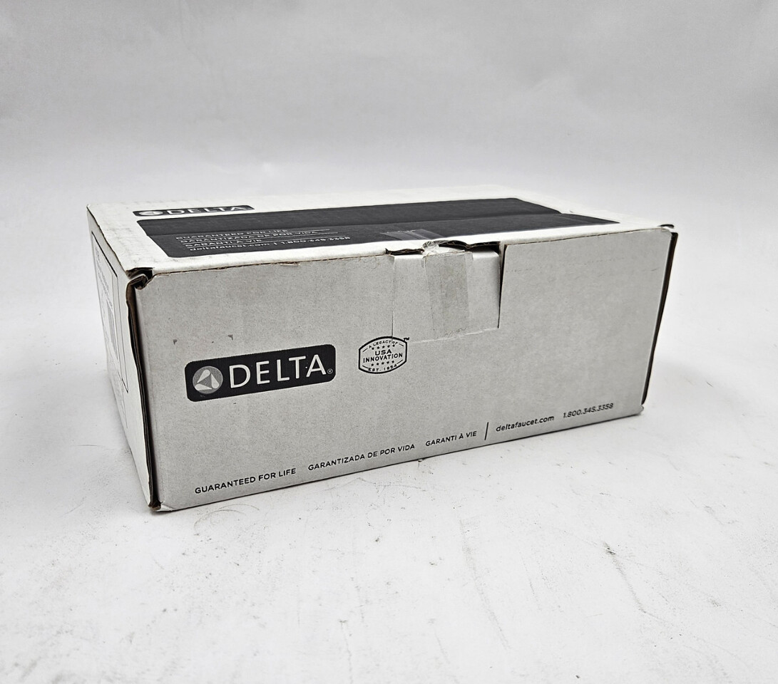 DELTA H583BL WALL MOUNT TUB FILLER HANDLE KIT-LEVER IN MATTE BLACK ...