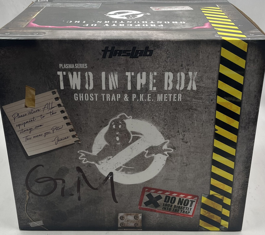 HASLAB GHOSTBUSTERS PLASMA SERIES TWO IN THE BOX GHOST TRAP & P.K.E ...