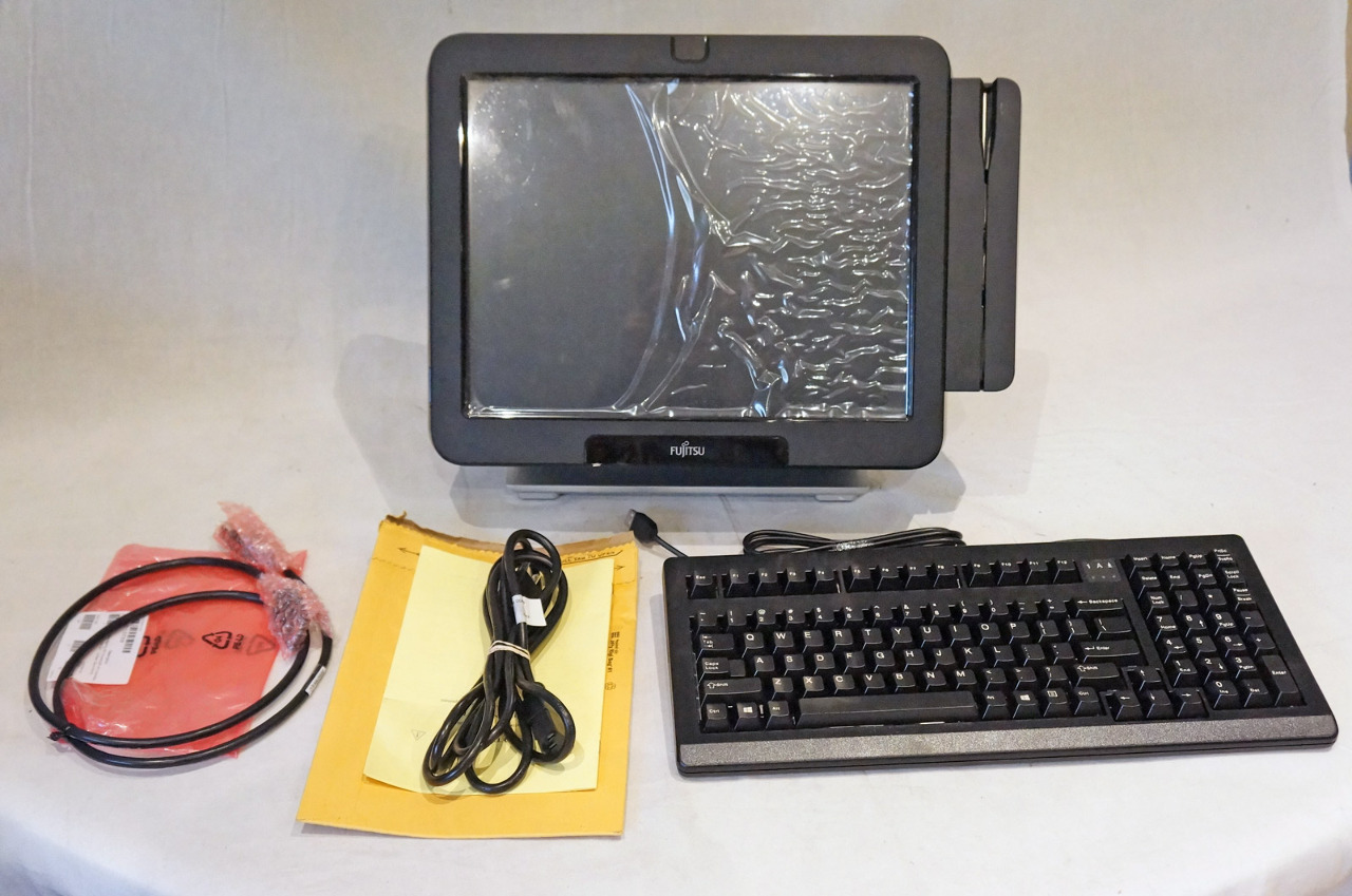 FUJITSU TEAMPOS 7000 A-SERIES WINDOWS EMBEDDED POS TERMINAL TOUCHSCREEN ...