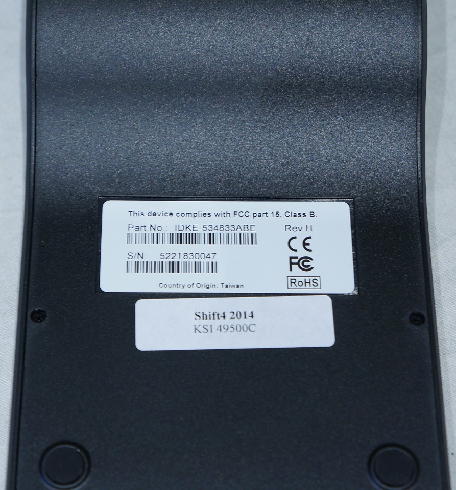 IDTECH SECUREKEY M100/M130 KEY PAD W/ MAGSTRIPE CARD READER IDKE ...