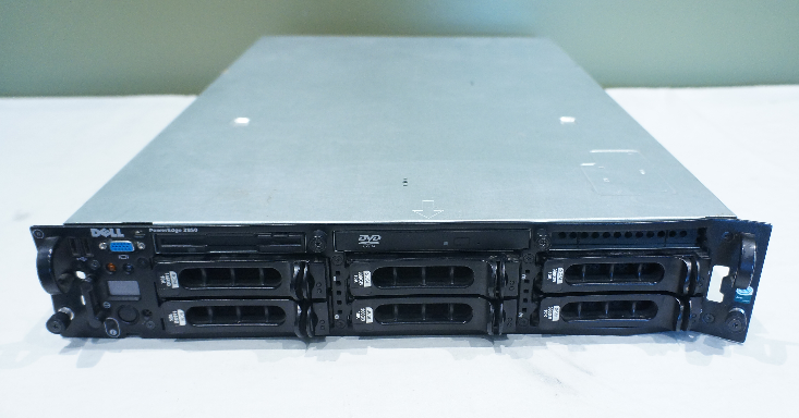 DELL POWEREDGE 2850 EMS SERVER 2* 3.06GHZ XEON SL72G 4* 1GB PC2-3200R ...