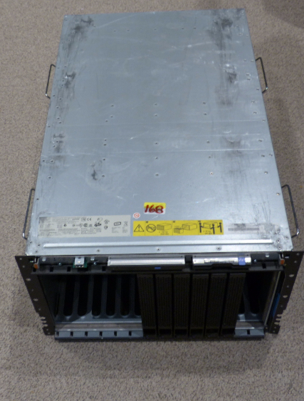 IBM 8677 CHASIS W/6 HS21 BLADES 46C5099 EA W/DUAL E5450 200-240V 3GHZ ...