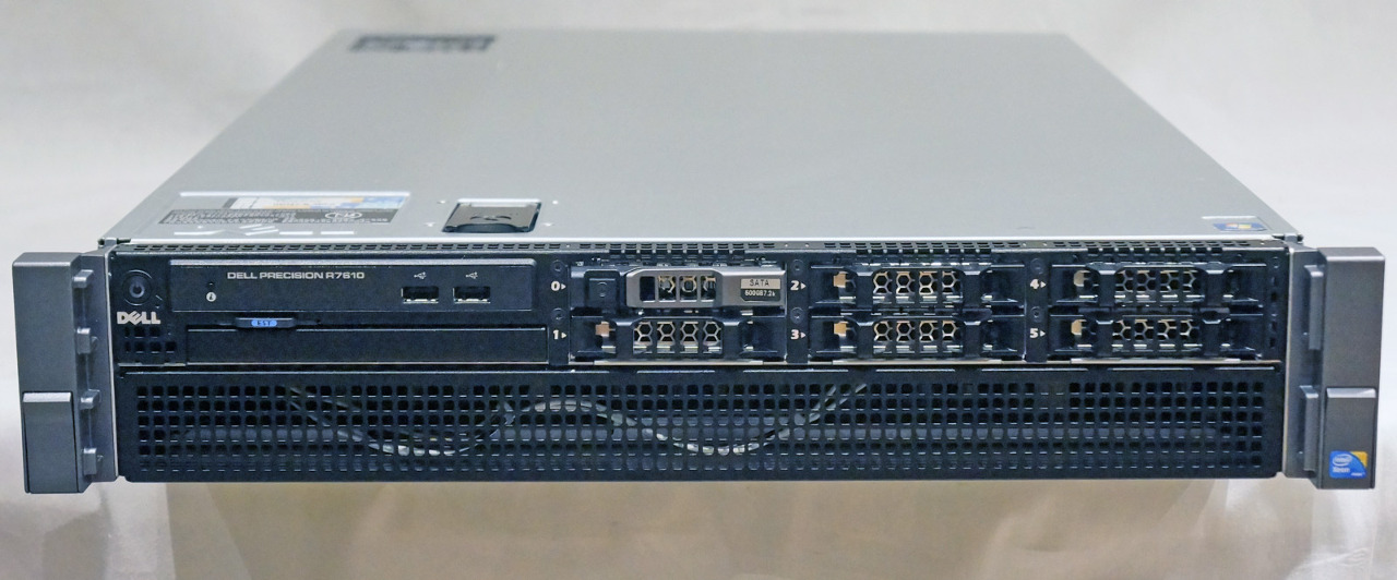 DELL PRECISION R7610 WORKSTATION SERVER E5-2609V2 2.50GHZ 4GB DDR3 RAM ...