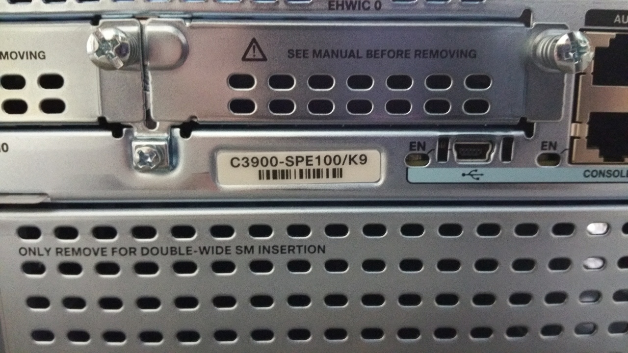 CISCO 3925/K9 ROUTER +C3900-SPE100/K9 W/FAX MODEM | eBay