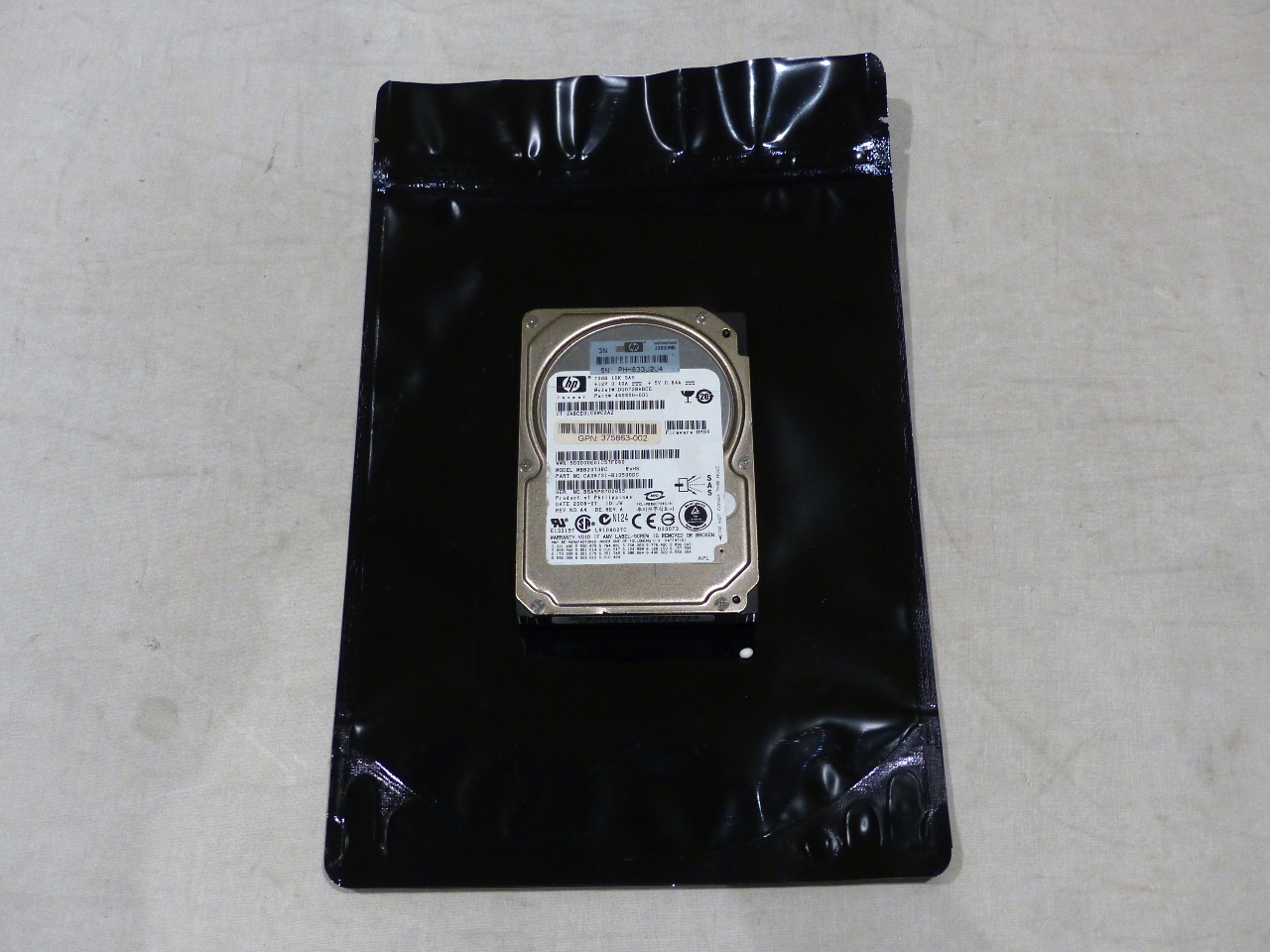 HP INVENT 72GB 10K SAS DG072BABCE HARD DRIVE 2.5" | MDG Sales, LLC