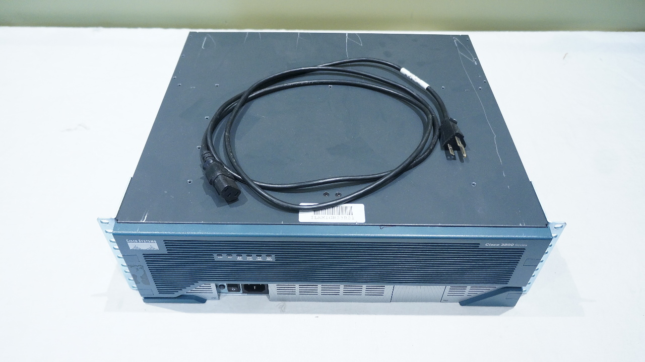 CISCO 3800 SERIES 3825 ROUTER NM-1T3-E3 256MB HWIC4ESW