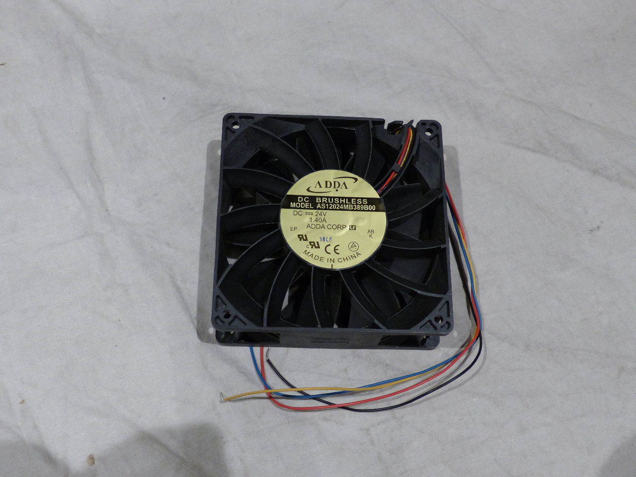 ADDA COMPUTER FAN DC BRUSHLESS AS12024MG389B00 | MDG Sales, LLC