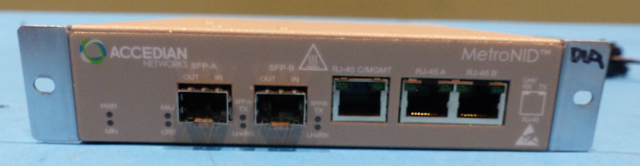 Accedian 501 018 11 Amn 1000 Te Metronid Media Converter Mdg Sales Llc