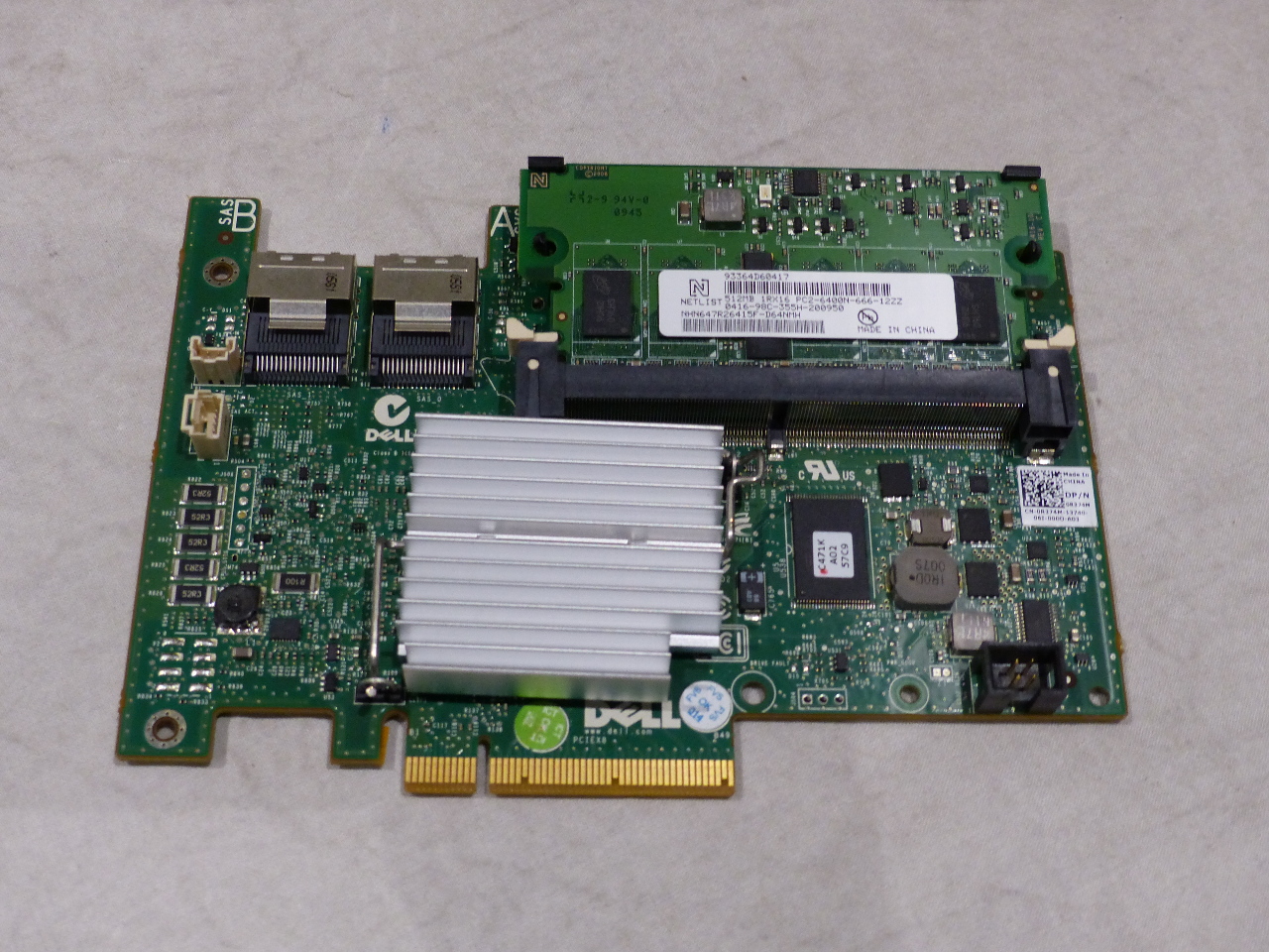 DELL SAS PC2 512MB CIRCUIT BOARD | MDG Sales, LLC