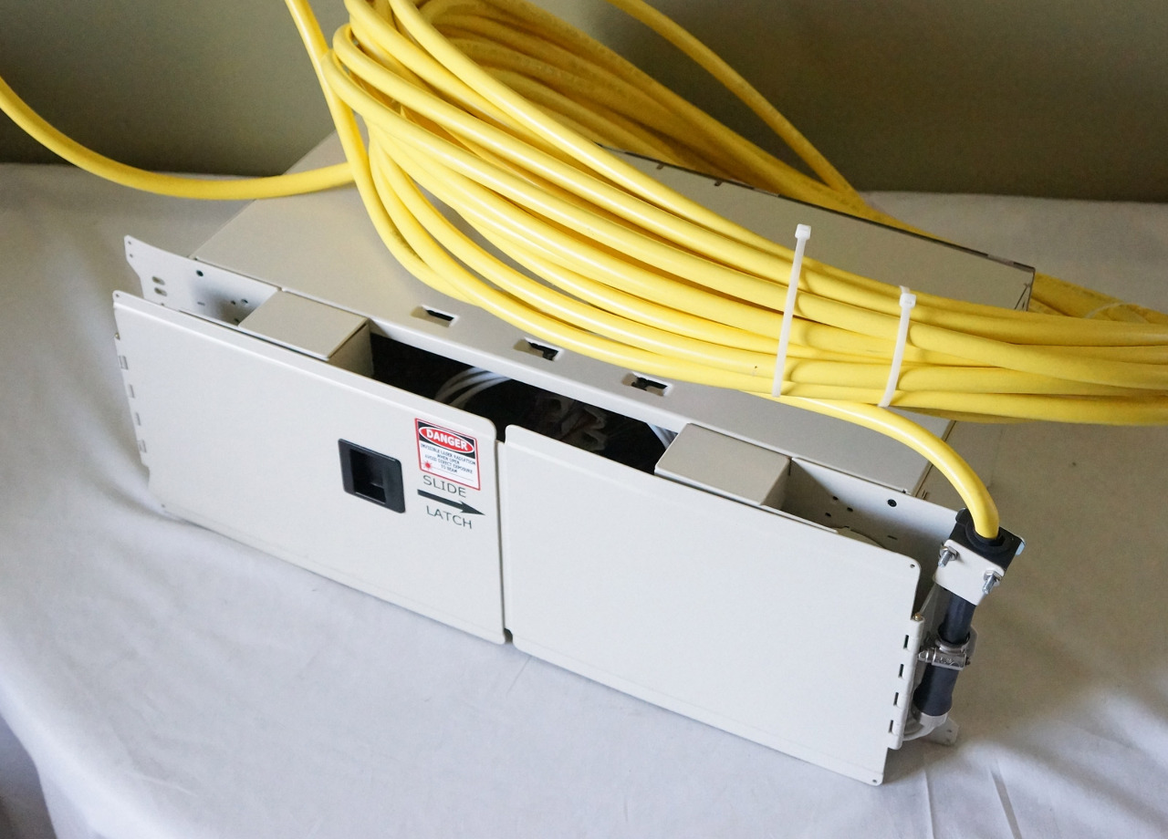 ADC ADCP-90-164 FIBER DISTRIBUTION FRAME FDF PRE-TERMINATED REAR LOAD ...