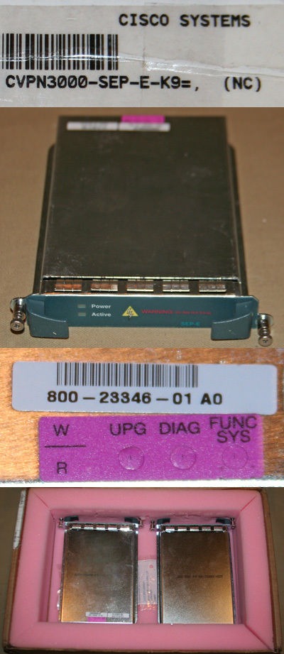 CISCO SYSTEMS VPN 3000 CVPN3000-SEP-E-K9 | MDG Sales, LLC