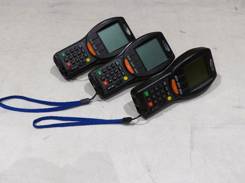 LOT OF 3* DATASCAN HANDHELD 802.11 MODULE BARCODE INVENTORY SCANNERS ...