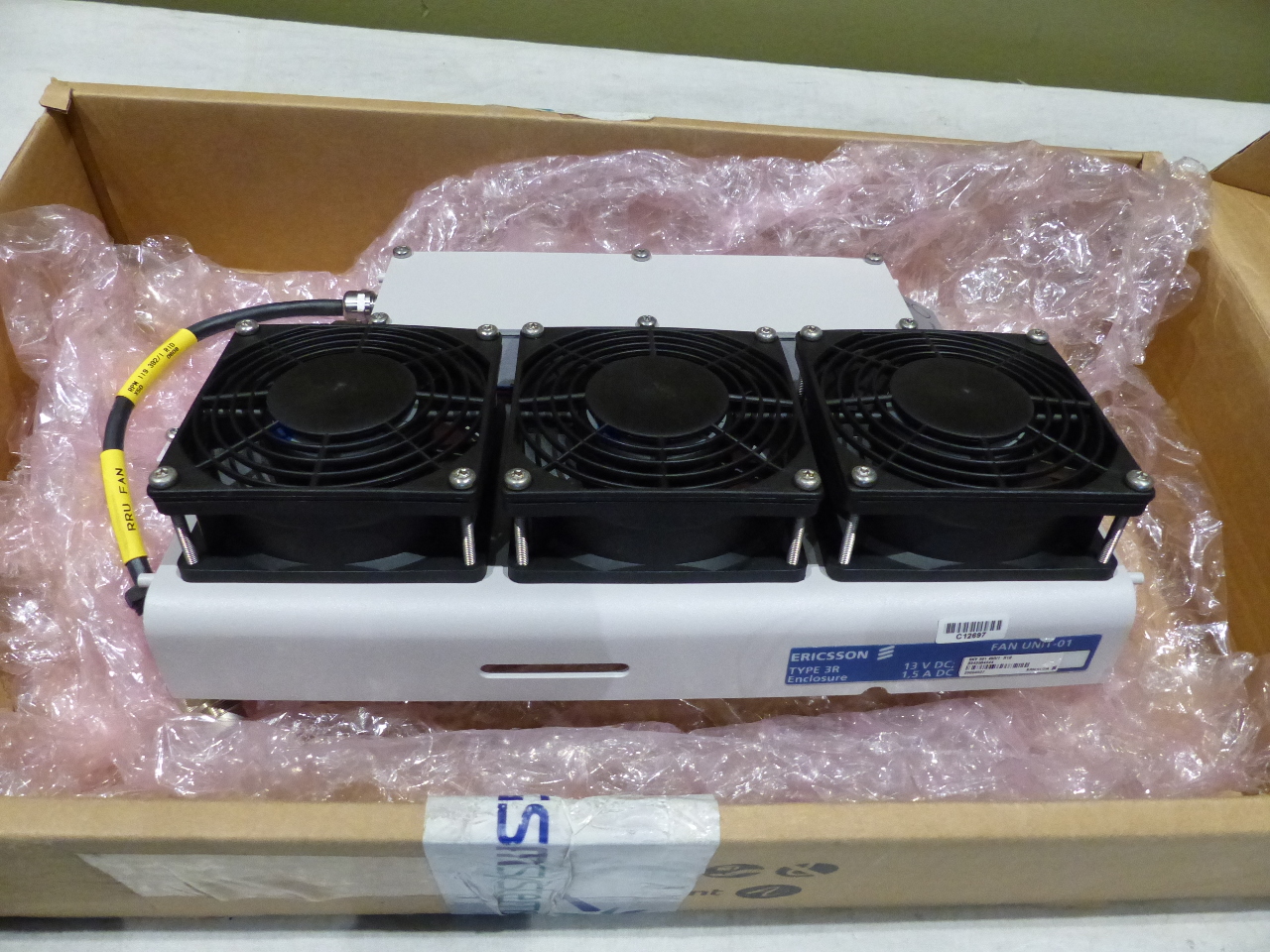 ERICSSON TYPE 3R ENCLOSURE FAN UNIT-01 BKV 301 483/1 R1B | MDG Sales, LLC