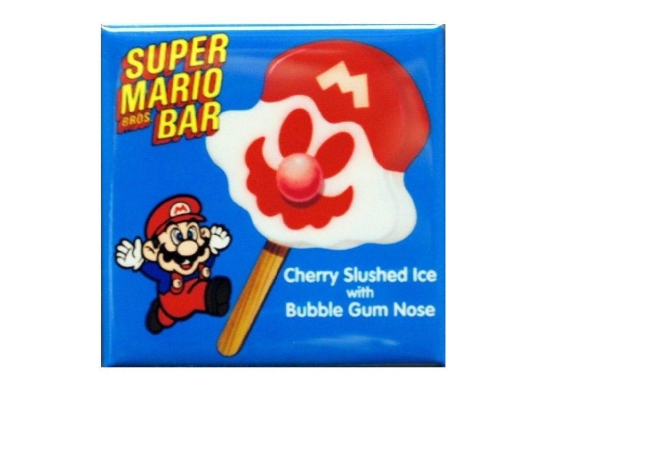 Super Mario Bros Popsicle Refrigerator Fridge Magnet Arcade Game ...
