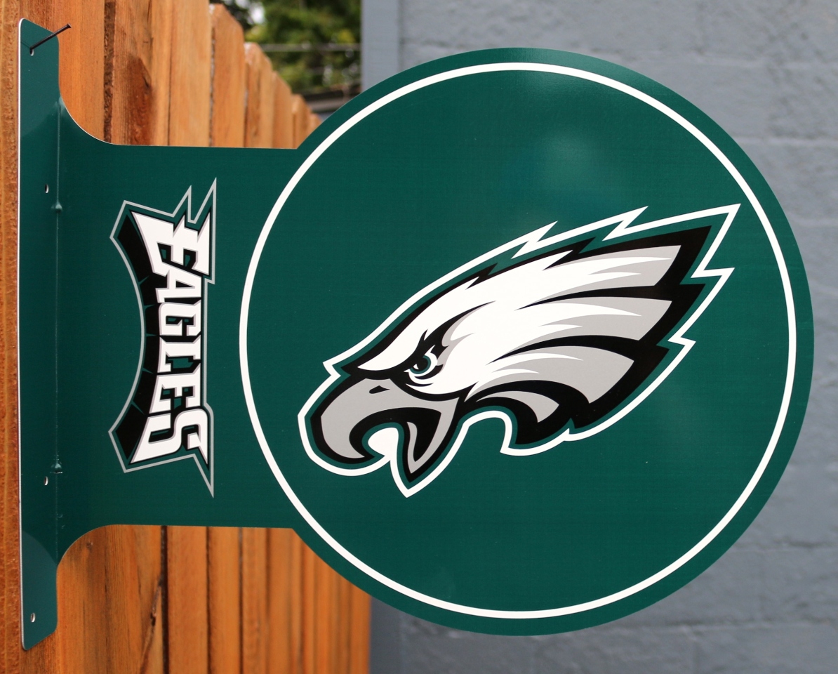 Metal Sports Team Signs at Mabel Singer blog