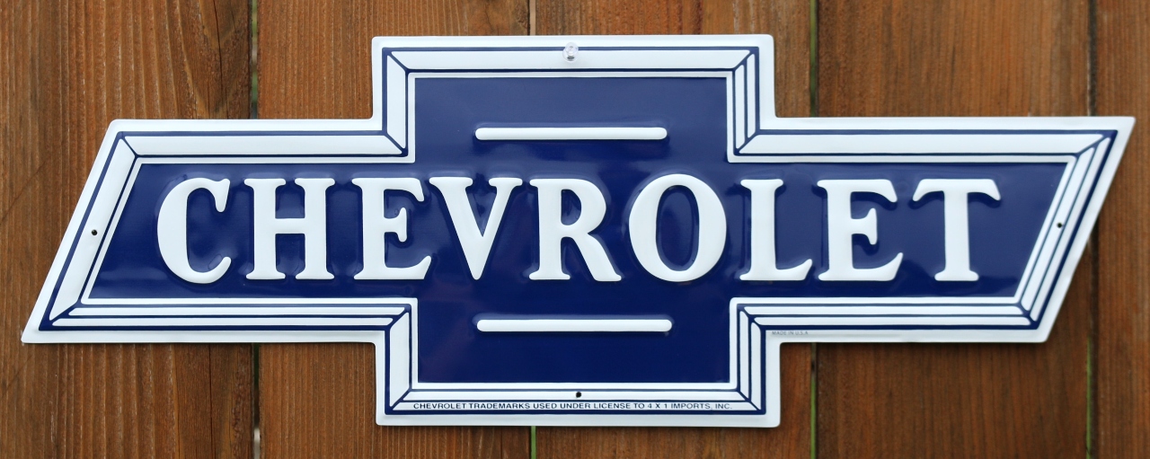 Engraved Chevy Bowtie Large Chrome Chevrolet Bow Tie Emblem For ...