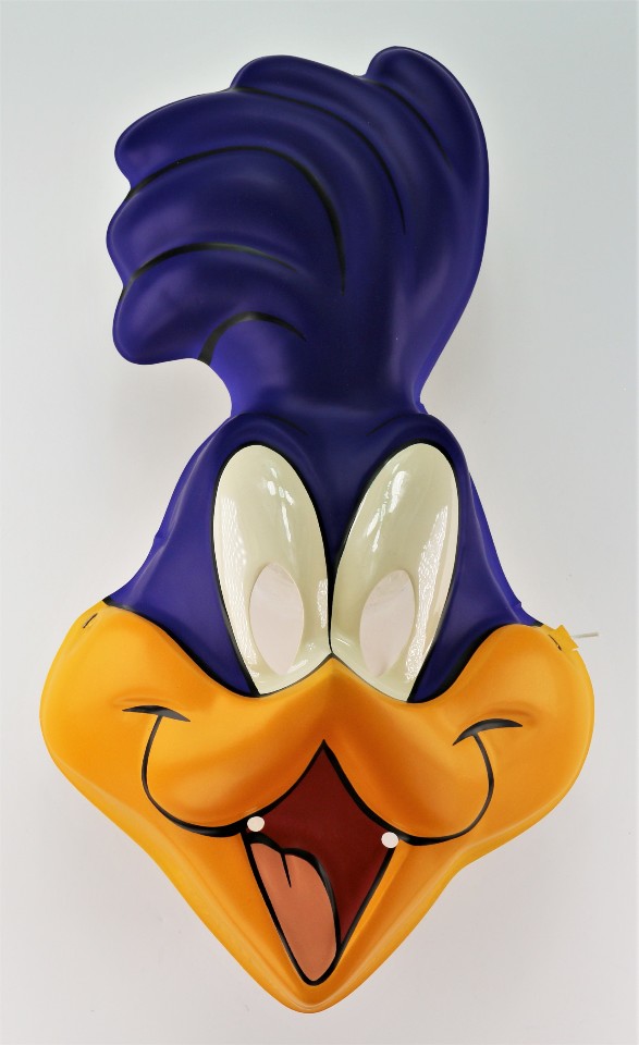 Vintage Looney Tunes Road Runner Halloween Mask Bugs Bunny Wile E ...