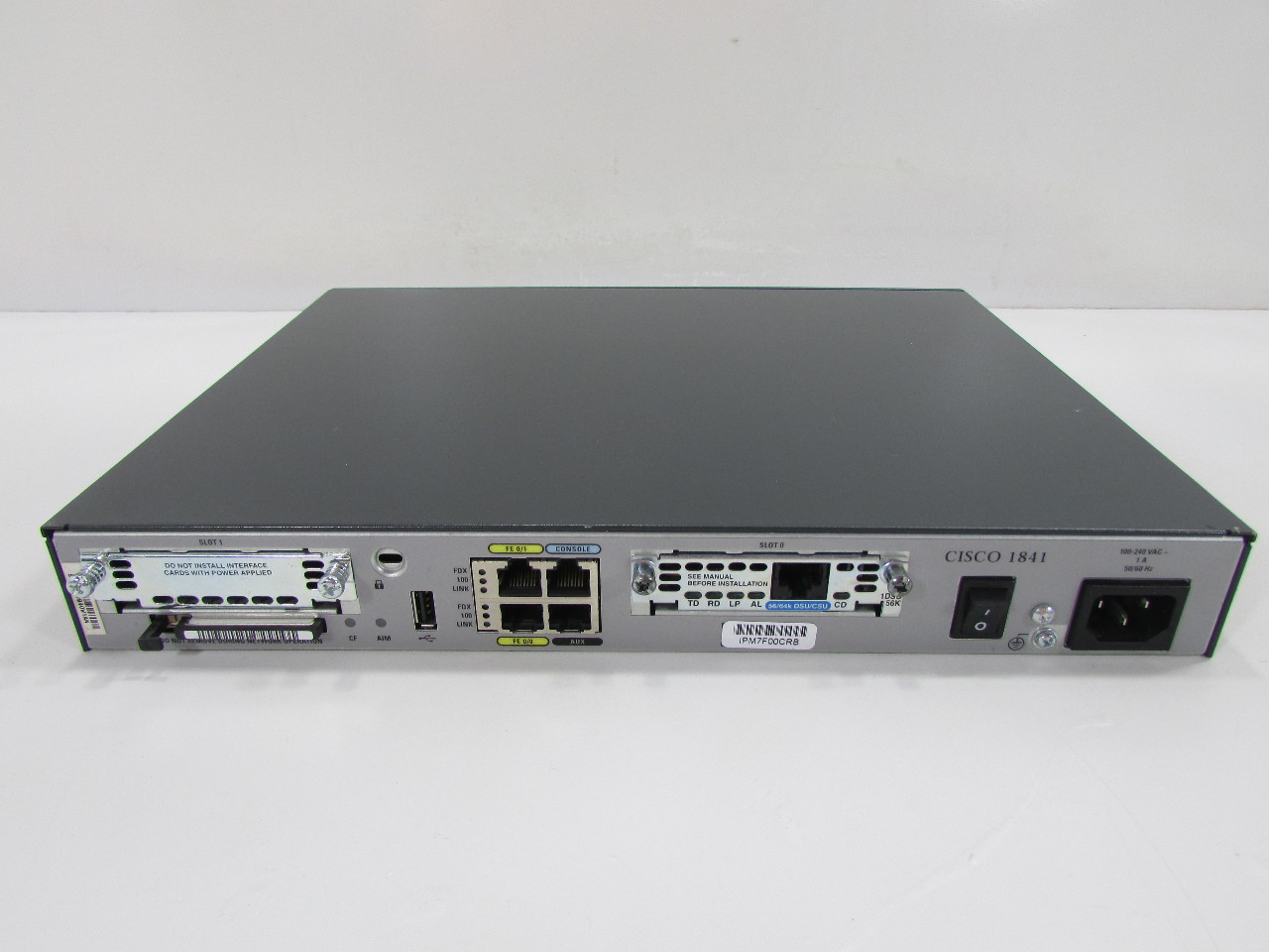 CISCO SYSTEMS 1800 SERIES MODEL 1840