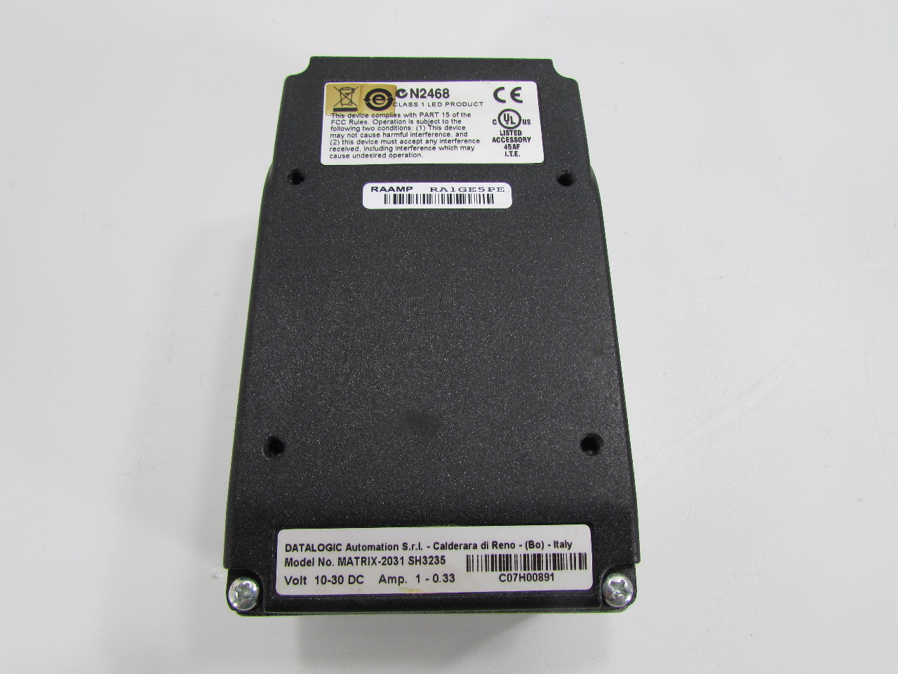 DATALOGIC MATRIX 2000 MATRIX-2031 FIXED MOUNT BARCODE SCANNER | eBay