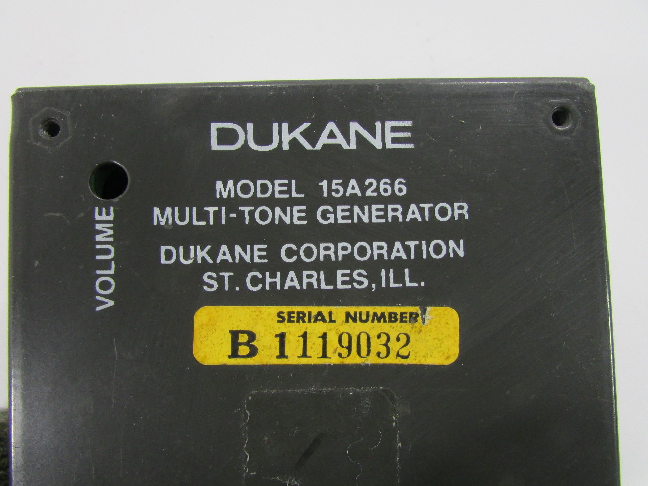 DUKANE MULTI-TONE GENERATOR 15A266 | eBay