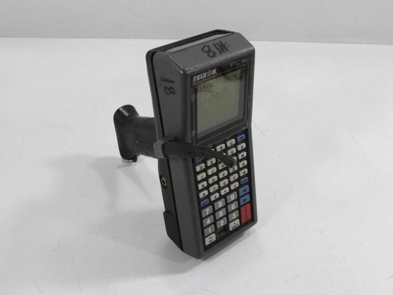 TELXON PTC-960 HANDHELD PORTABLE BARCODE SCANNER #1 960.0.D90.POL5 ...