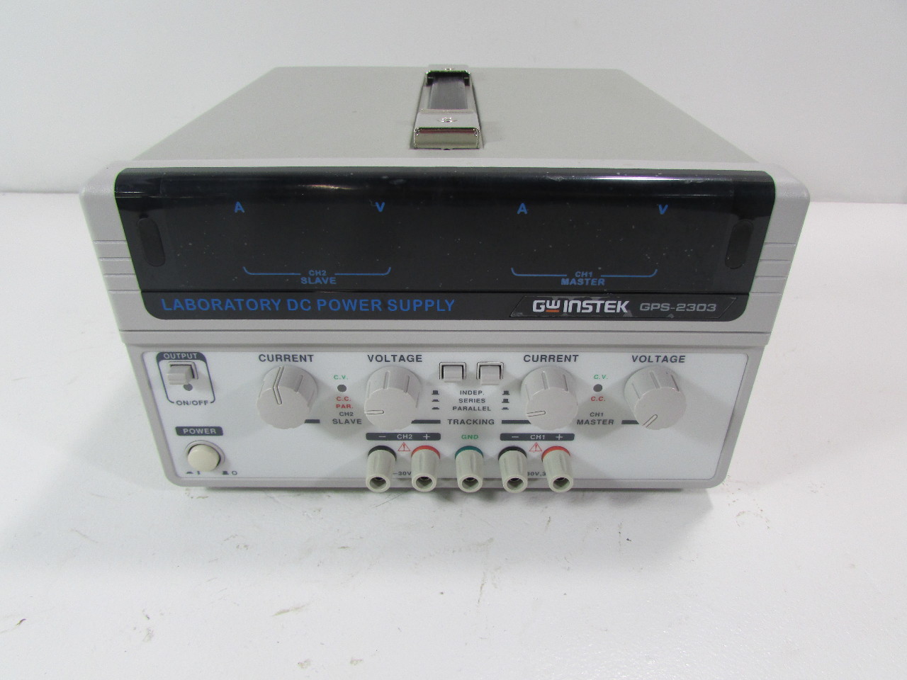 GW INSTEK GPS-2303 DC LABORATORY DC POWER SUPPLY