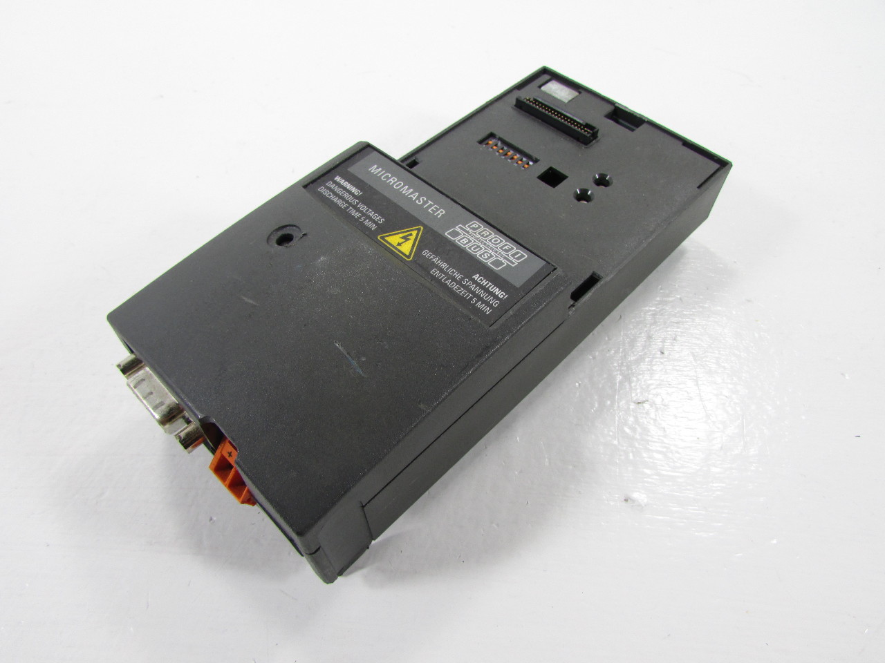 SIEMENS 6SE6400-1PB00-0AA0 MICROMASTER 4 PROFIBUS MODULE | Premier ...