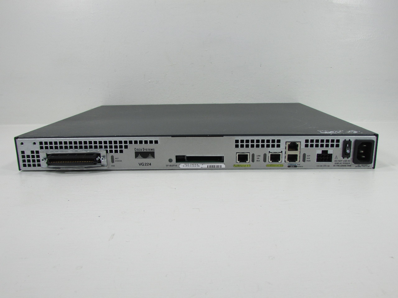 CISCO VG224 ANALOG PHONE VOICE GATEWAY VOIP 24 PORT | Premier Equipment ...