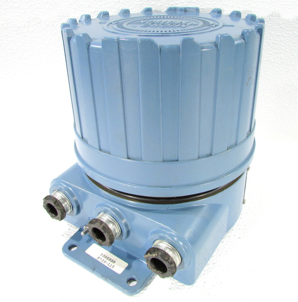 * MICRO MOTION RFT9739E1SUJ RFT9739 REMOTE FLOW TRANSMITTER 100/115VAC ...